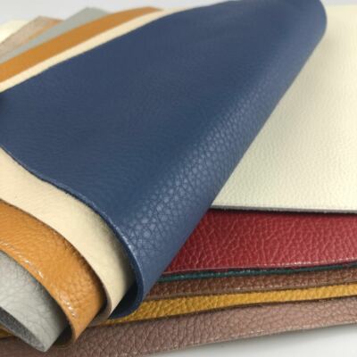 30X60CM DIY Genuine Real Leather Fabric Hide Cut Scrap Upholstery Soft ...