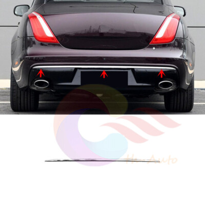 Chrome Rear Middle Bumper Molding Trim For Jaguar XJ XJL 2016-2019 | eBay