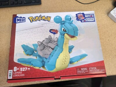 MEGA Lapras Pokémon Action Figure Building Toys Set 527 Pieces Pokemon ...