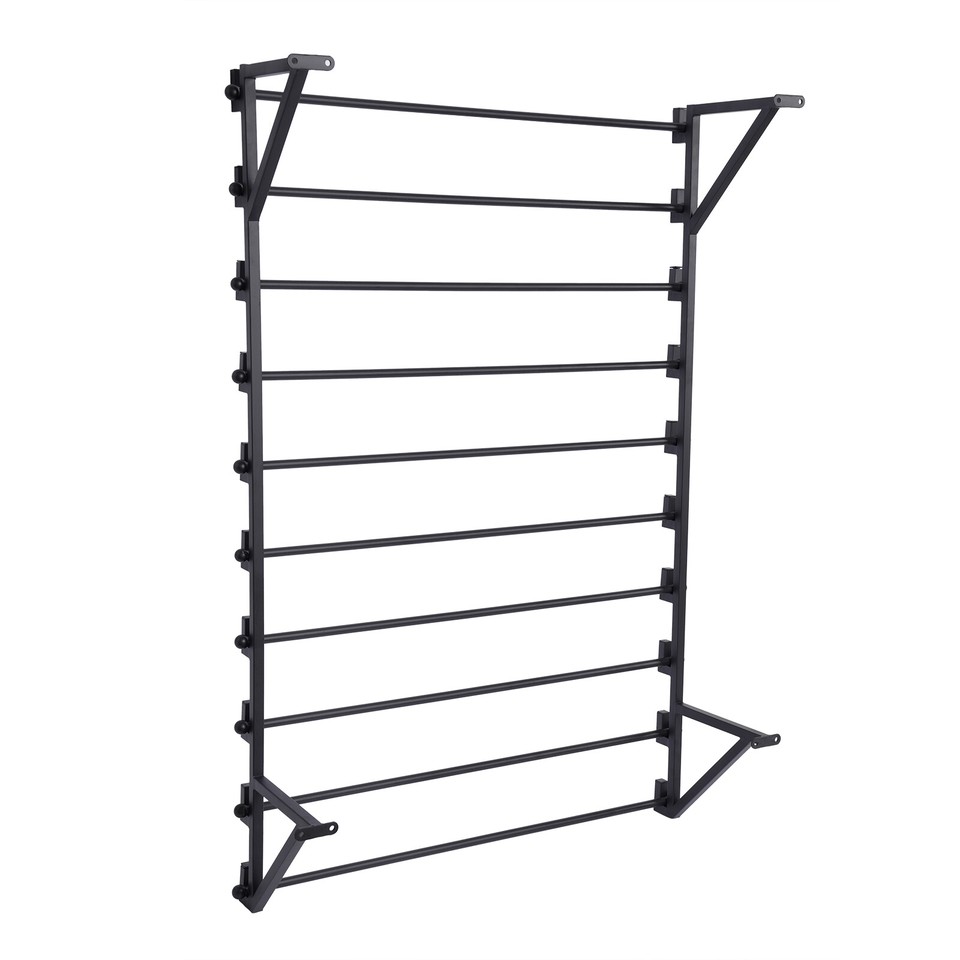 Wall Mounted Display Rack, 10-Layer Wall Wrapping Paper Ribbon ...