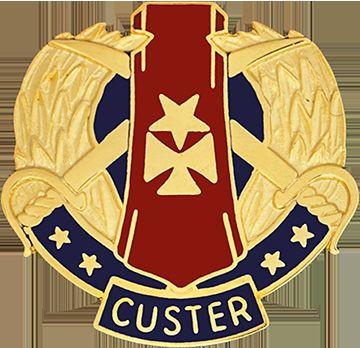 0085 Division Training Support Unit Crest (Custer) | eBay