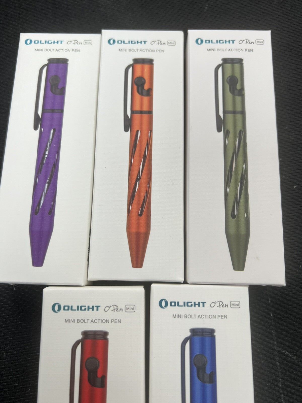 5 OLIGHT OPen Mini Portable Ballpoint Pen for Office,Work, Lot Of 5 ...