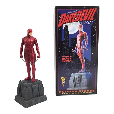 Bowen Designs Marvel Daredevil Painted Statue Small Scale #2405 of 4000 ...