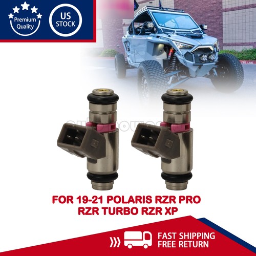 Set Of 2 For 2019-2021 Polaris RZR Pro RZR Turbo RZR XP Fuel Injector ...