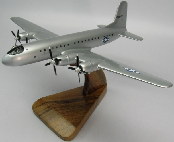 Douglas C-74 Globemaster C74 Airplane Desktop Mahogany Kiln Wood Model ...