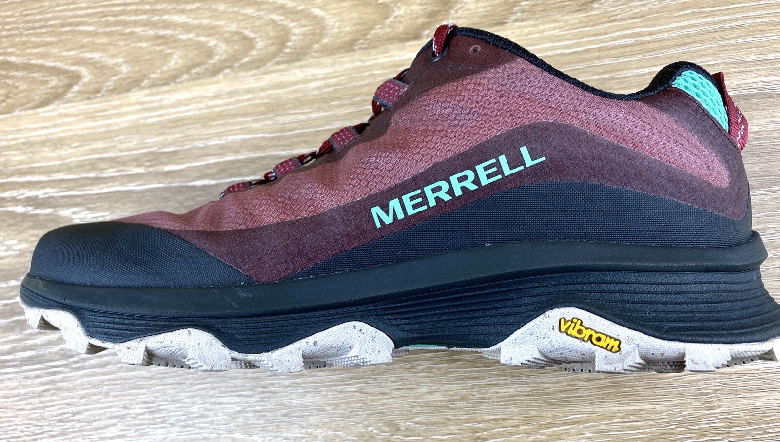 Merrell Moab Speed Burlwood Vibram Soles Hiking Trail… - Gem