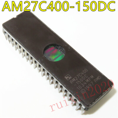 1pcs AMD 27C400 AM27C400-150DC UV EPROM DIP-40 #98/7 | eBay