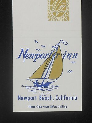 1960s Newporter Inn Resort Sailboat Newport Beach CA Orange Co ...