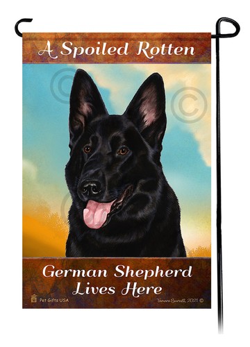 A Spoiled Rotten Black German Shepherd Lives Here | eBay