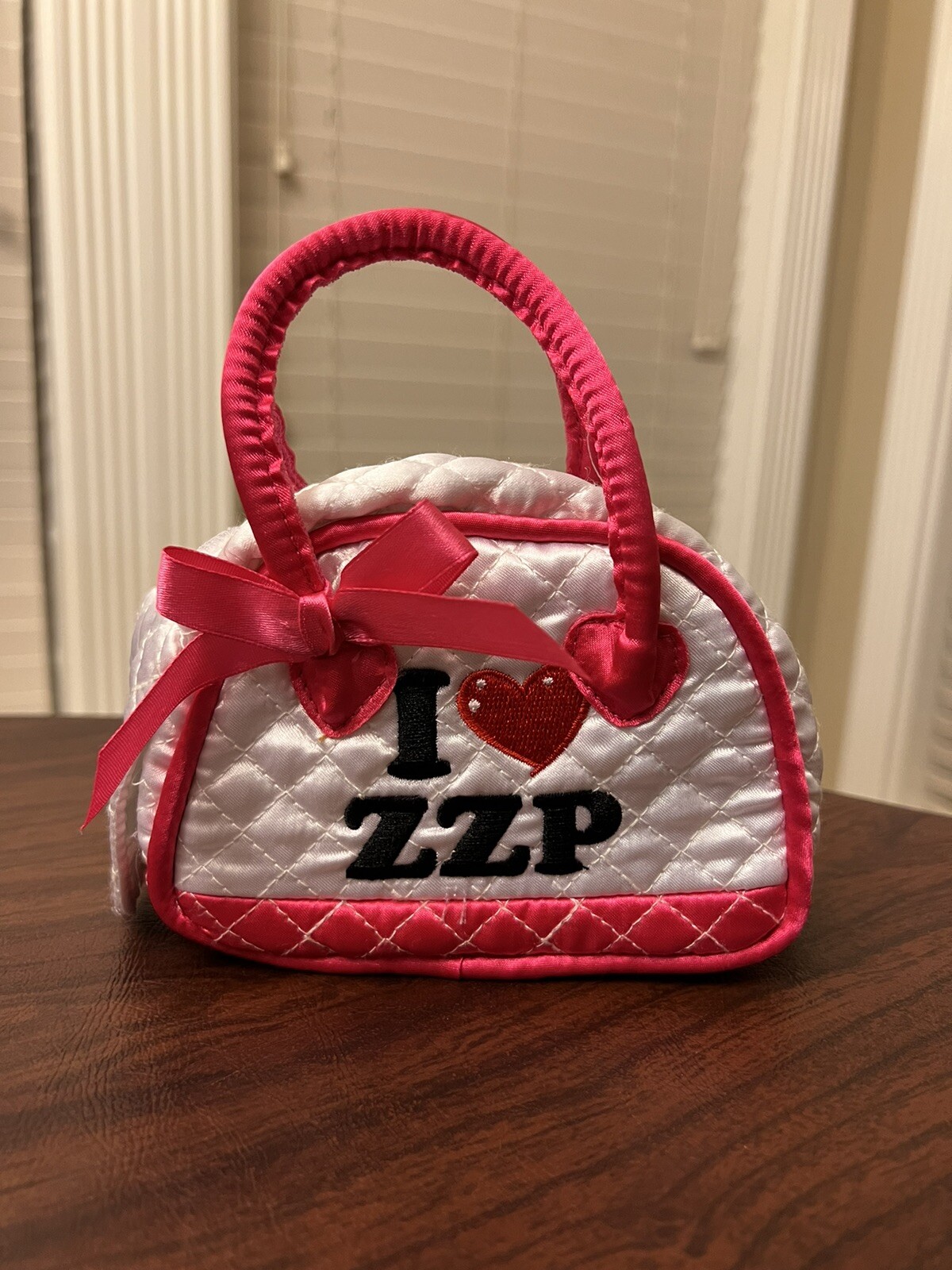 I Love Zhu Zhu Pets (ZZP) Carrier Bag Pet Purse & Fluffy Hamster Toy ...