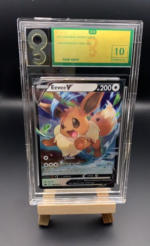 Pokémon TCG Eevee V Crown Zenith 108/159 Holo Ultra Rare for sale ...