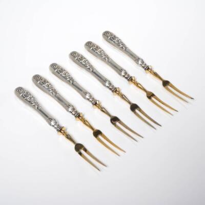 Silver Alloys (.800-.899) - Cocktail Forks