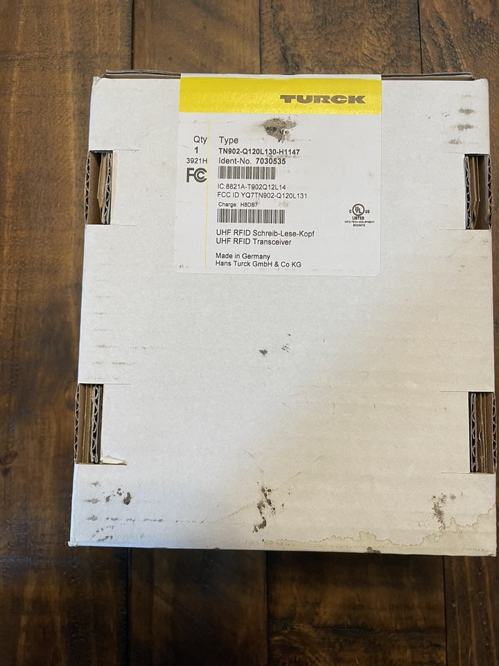 TURCK TN902-Q120L130-H1147 (BRAND NEW) UHF Read/Write DeviceFactory ...
