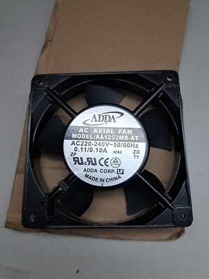 ADDA AA1252MB-AT Axial Fan AC 220-240V 50/60 Hz 120x120x25mm Cooling ...