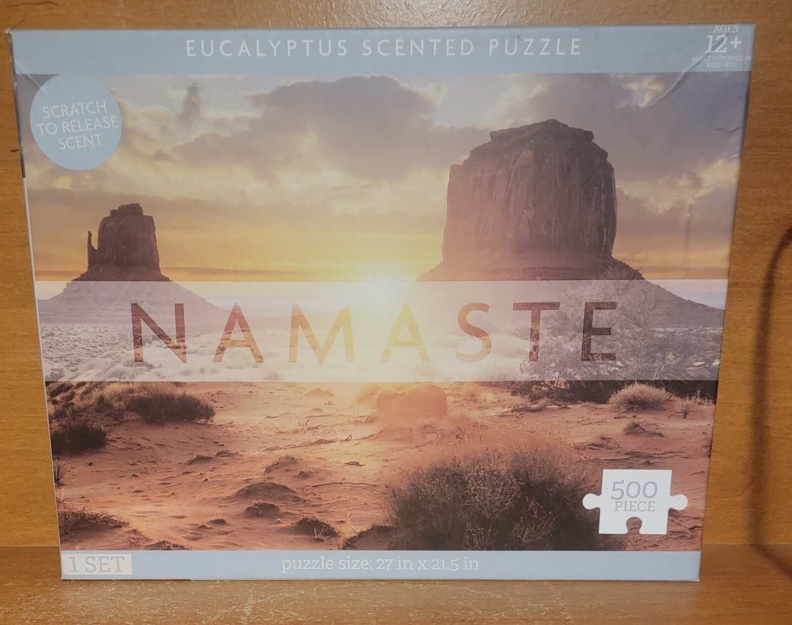 Grafix NAMASTE 500 pc Eucalyptus Scented Puzzle, New / Sealed | eBay