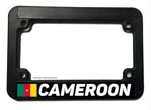 Cameroon World Flag Country Motorcycle License Plate Frame | eBay