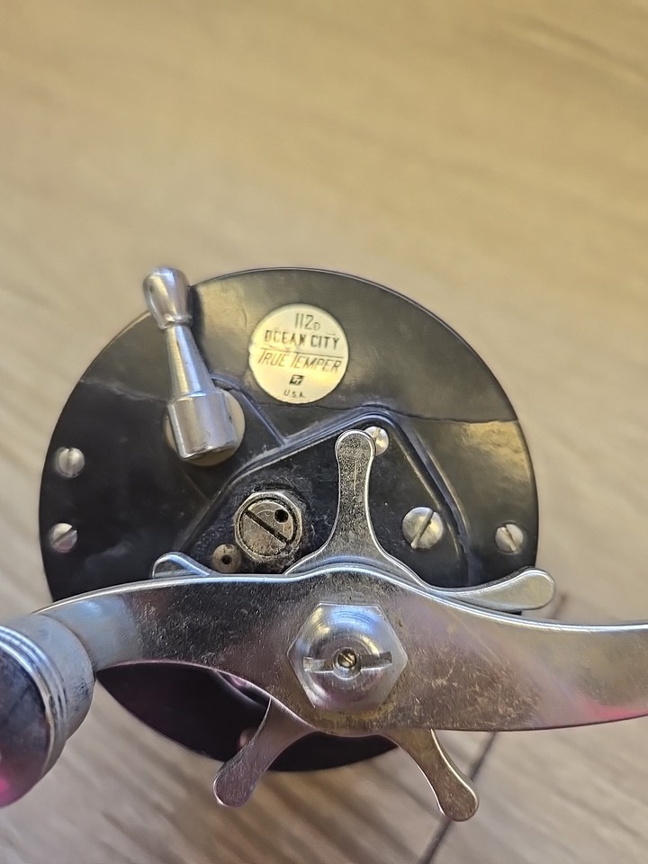 Vintage Ocean City 112D True Temper Fishing Reel As -Is | eBay