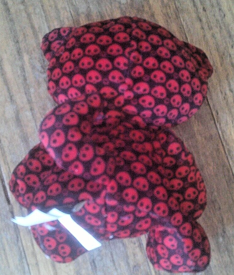 Skelanimals Dark & Cuddly Kit the Cat Plush- Limited 2009 - NWOT Red ...