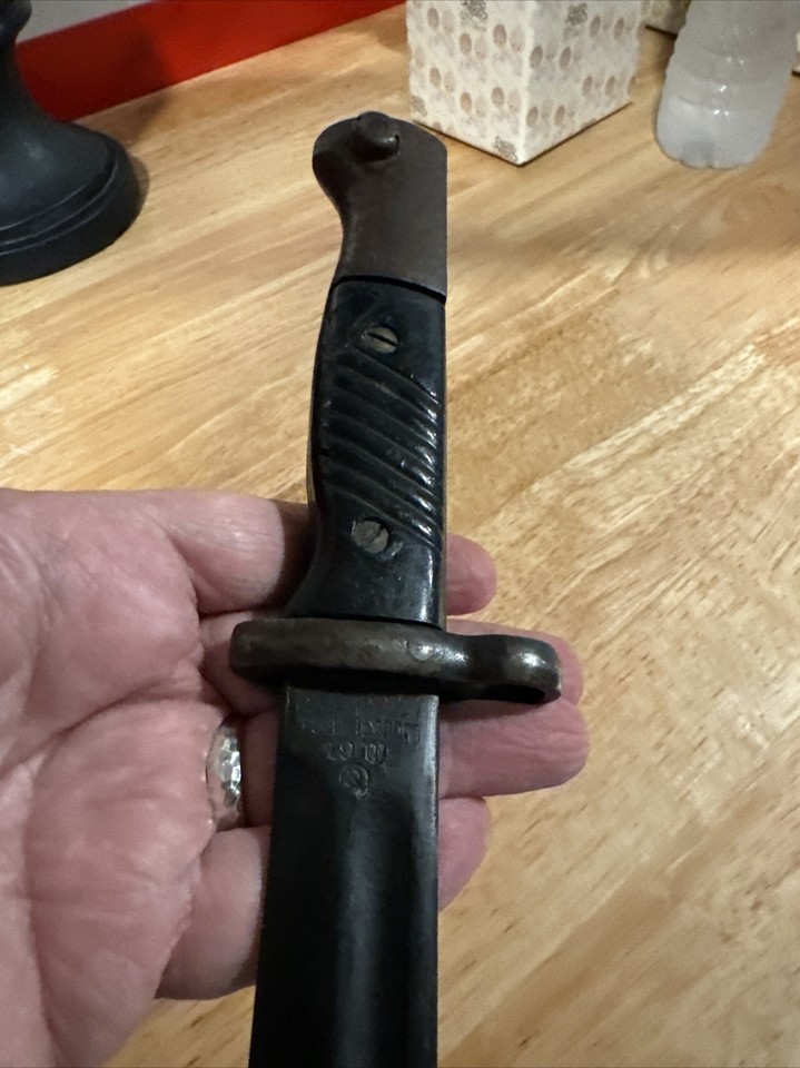 Israeli M1949 Bayonet Matching NOT German Conversion Made In Israel ...