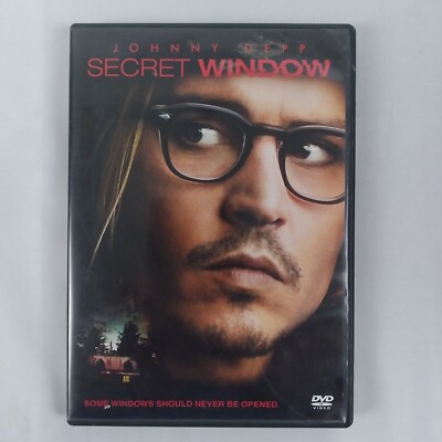 Secret Window DVD Movie 2004 Johnny Depp Maria Bello Drama Thriller PG ...