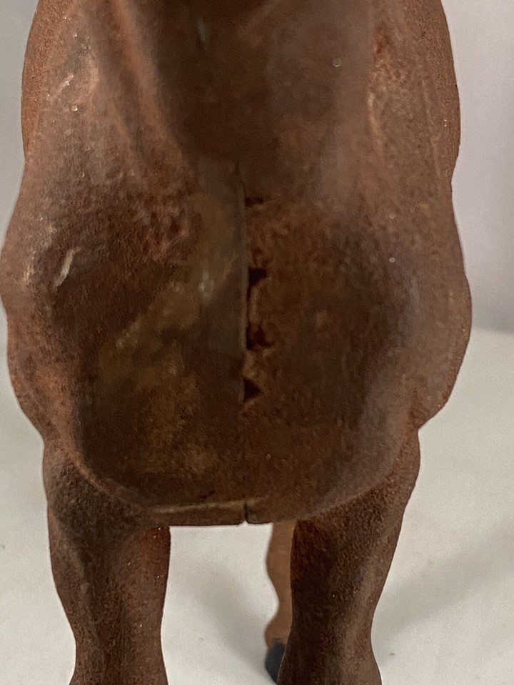 Vintage Hubley 1940s Cast Iron Brown Derby Horse 10.5” Length | eBay