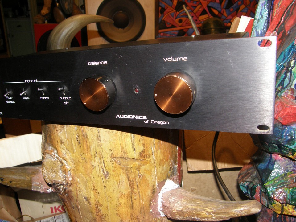 Audionics BT-2 preamp preamplifier Made in Beverton Oregon | eBay