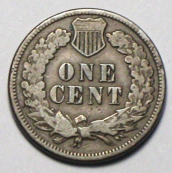 1875 Indian Head Cent Penny Bronze Better Date Coin | eBay