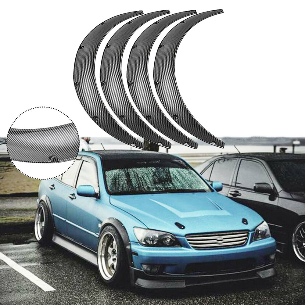 For Mini Cooper R53 R56 R58 Carbon Fiber Style Fender Flares Extra ...