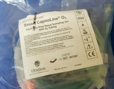 ORIDION Capnography Microstream Smart CapnoLine O2 Co2 Oral/Nasal ...