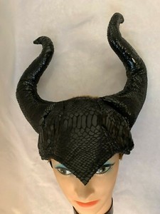 Black Bull Horns Helmet Costume Hat Headband - One Size | eBay