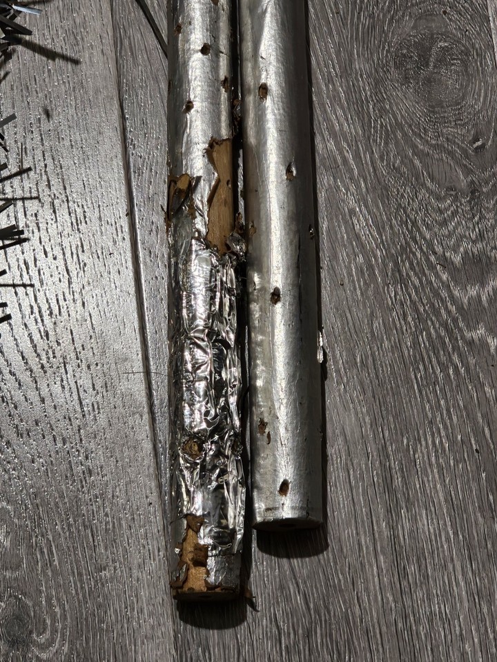 Vtg 82 Branch 6ft W/Box Carey McFall Aluminum Christmas Taper Tree No ...