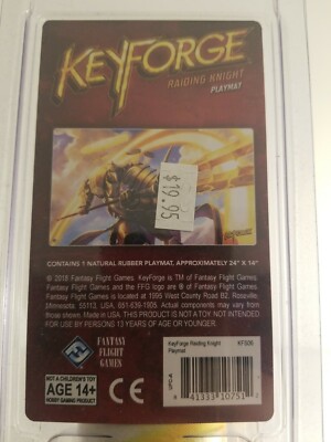 FFG - Keyforge - Raiding Knight Playmat 24" x 14" -=NEW & Sealed=- | eBay