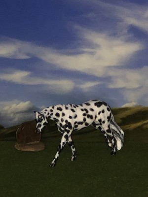 OOAK Micro AR cm Custom Horse Resin Like Breyer Mini Whinnie Scale ...