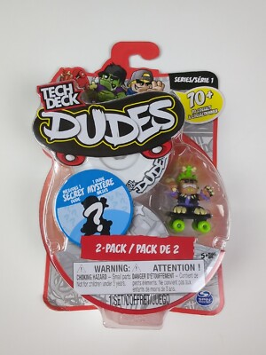 Tech Deck Dudes - 2-Pack Collectible Skater Figures with Boards | eBay