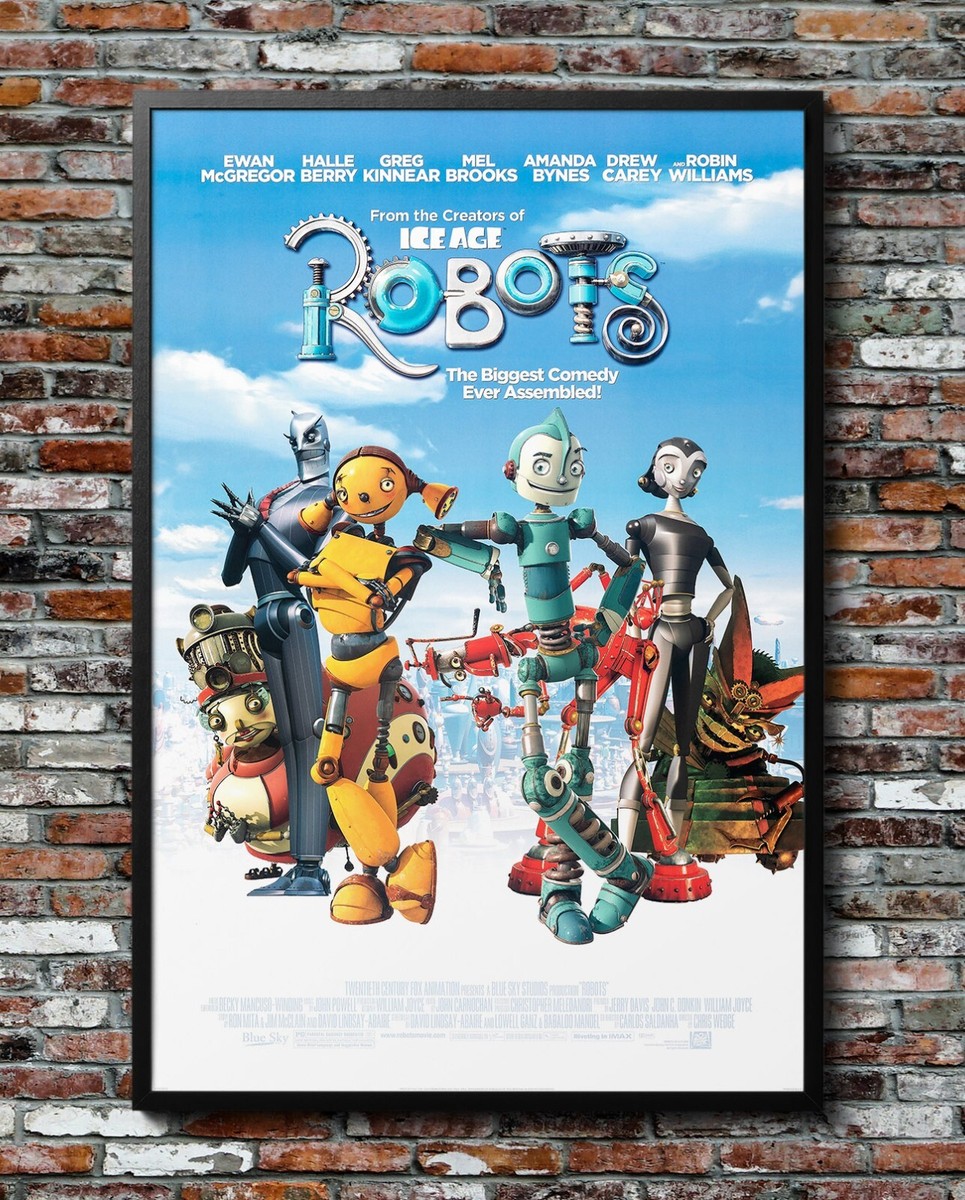 Affiche Robots 2005 Robots (DVD, EX Rental, 2006) Fast Shipping
