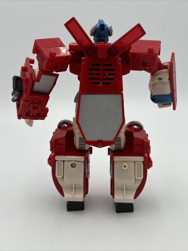 Optimus Prime Super Fire Convoy 2000 Transformers Figure INCOMPLETE | eBay
