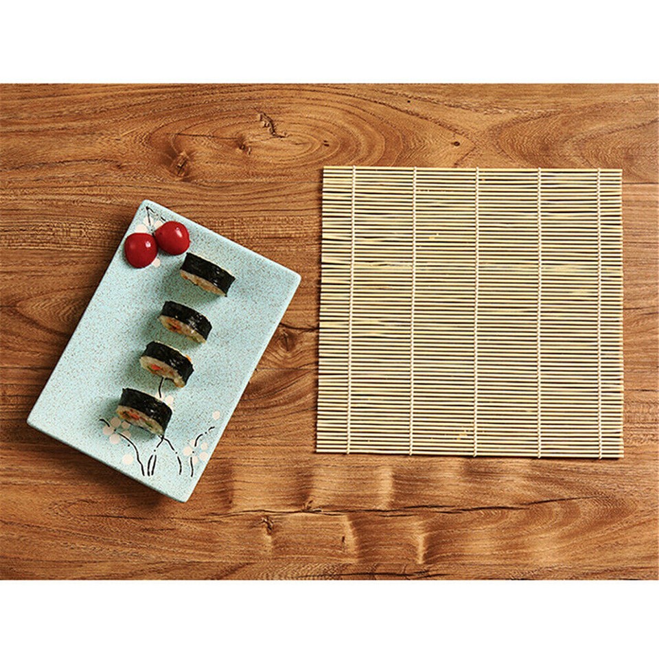 Sushi Making Kit Bamboo Roller Rice Mat Rolling Gift Beginners Sushi ...