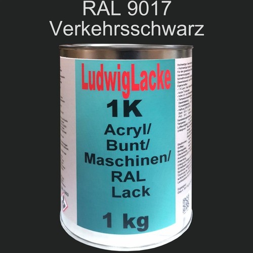1K Acryllack Buntlack Maschinenlack Farblack Rallack matt Ludwiglacke ...
