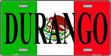 Durango Metal Novelty License Plate Tag LP3432 | eBay
