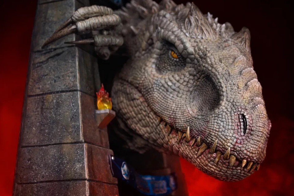 Jurassic World Indominus Rex Head Model | eBay