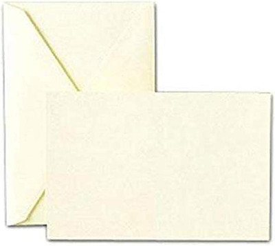 Ecru Correspondence Cards & Envelopes Paper Cotton Greeting Card ...