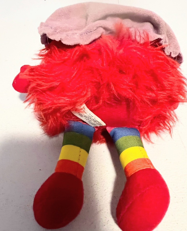 Vintage 80s Rainbow Brite Red Sprite Plush Toy Hanger Hallmark Cards ...