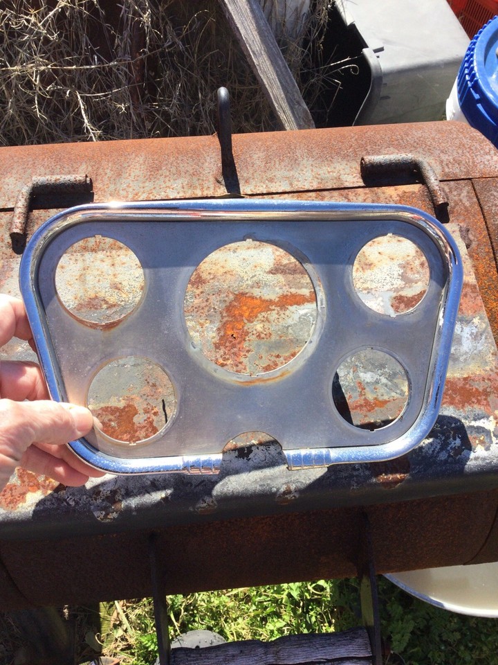 OLD WOOD BOAT DASH PANEL 30’s FORD Hot Rod Rat Truck SCTA TROG ...