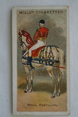 Riders of The World Vintage 1913 Pre WWI Wills Capstan Card Royal ...