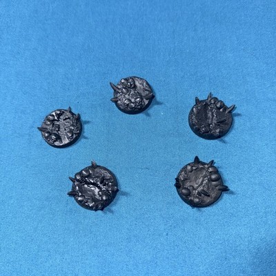 Custom Bases 28mm Skulls Spikes 40k Sci Fi Chaos Khorne | eBay