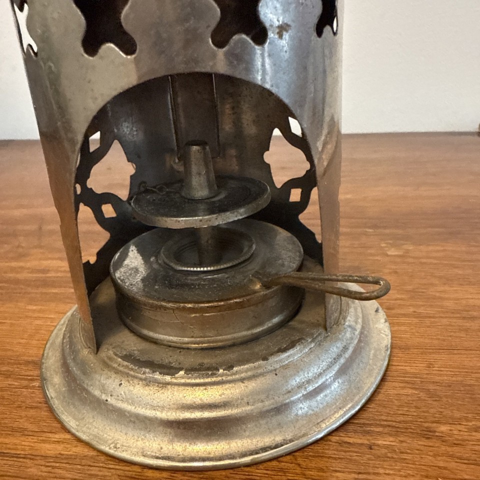 Simplex Lamp Co Oil Lamp Burner Evaporator Metal Victorian 19th Century ...