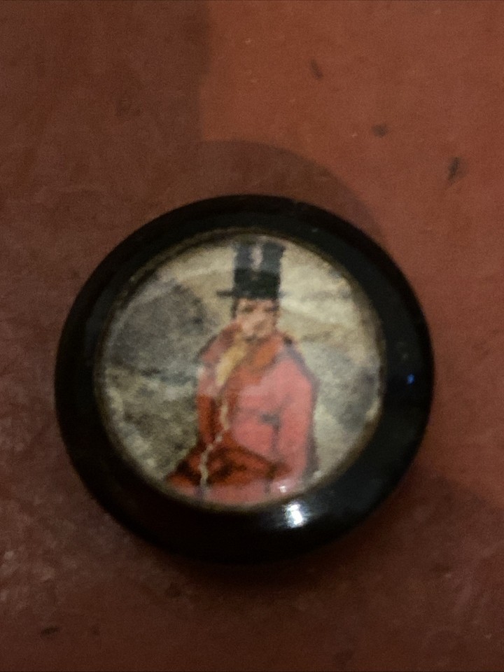 Very Old Vintage Glass Button | eBay UK