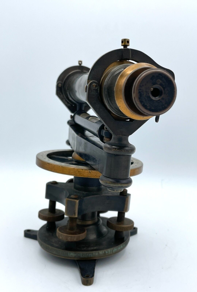 Antique 1914 E. Dietzgen Surveying Transit Surveyors Level & Orig ...