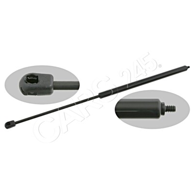 Hood Gas Spring Strut Right Black FEBI For MERCEDES A209 C209 CL203 ...