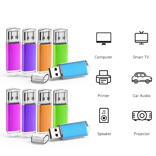 LOT 1GB-64GB USB 2.0 Flash Drive Memory Stick Storage Thumb Drives ...